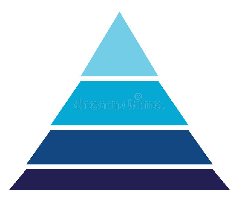 Analytics pyramid, icon stock vector. Illustration of analysis - 260373339
