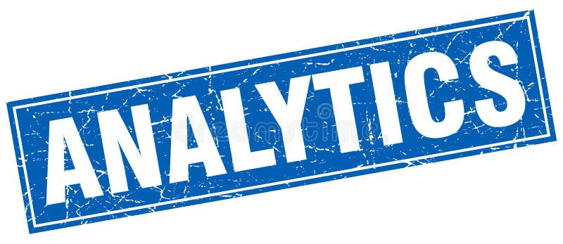 Analytics stamp stock vector. Illustration of isolated - 125211672