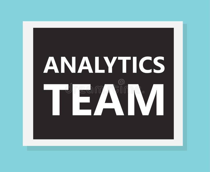 Analytics team concept stock vector. Illustration of search - 128488744