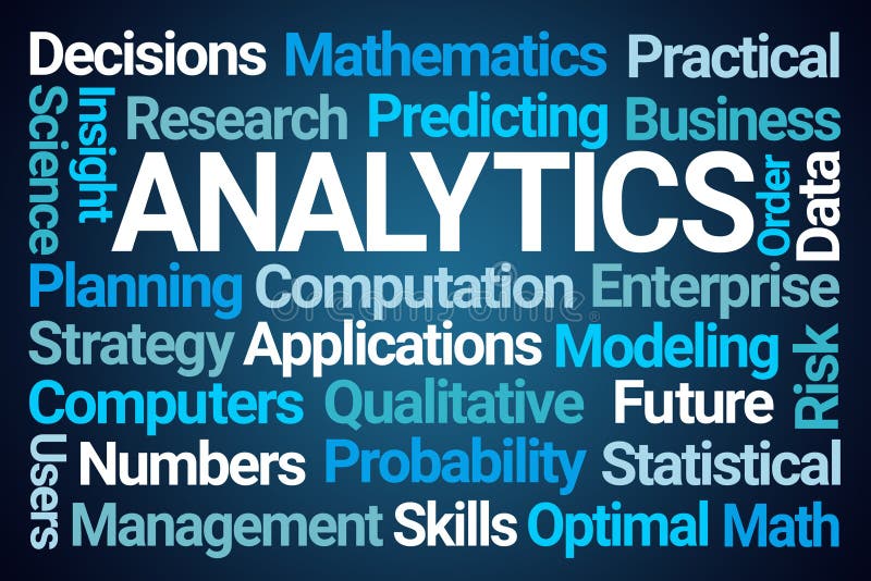 Data Science Word Cloud stock illustration. Illustration of computers ...