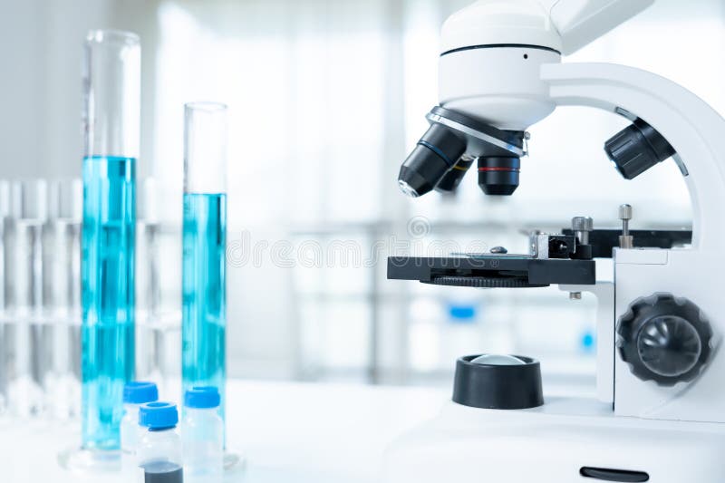 Analyze Biochemical Samples in Advanced Scientific Laboratory. Medical ...