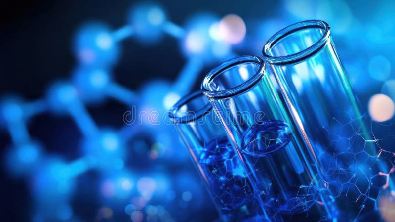 Analyze Chemical Solutions in Test Tubes with a Scientific Background ...