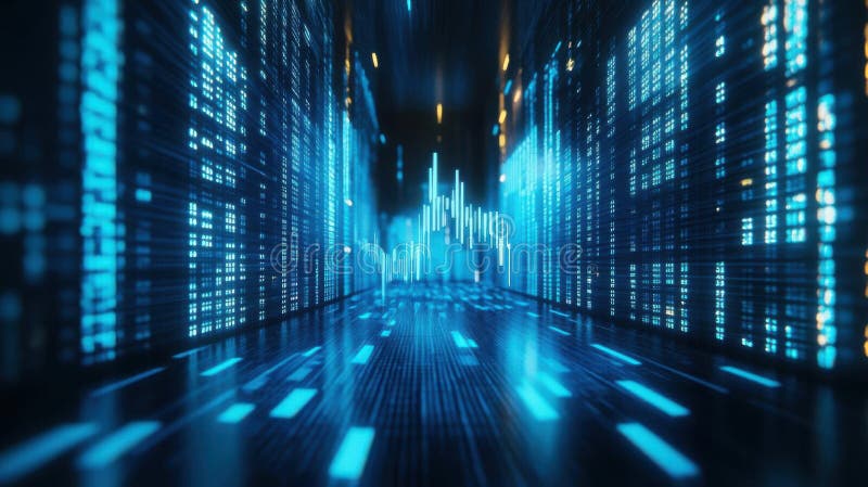 Analyze Digital Data Flow with Futuristic Matrix Theme and Bright Data ...