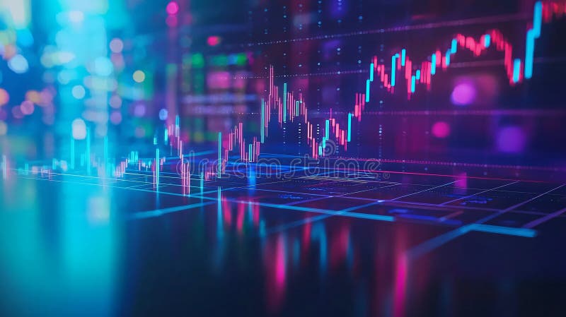 Analyze Financial Trends through a High-resolution Image of a Forecast ...