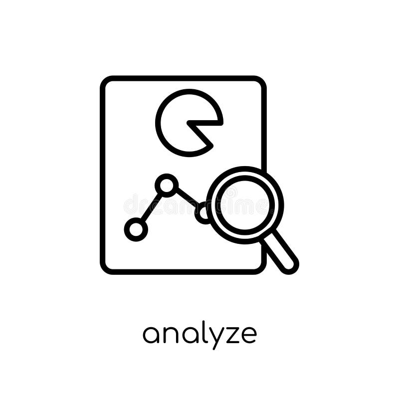 Analyze Linear Icon Stock Illustrations – 4,121 Analyze Linear Icon ...