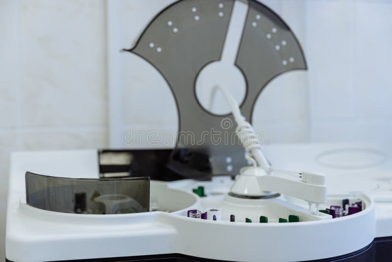Analyzer Coagulometer ACL Elite Pro in the Laboratory. Medical ...