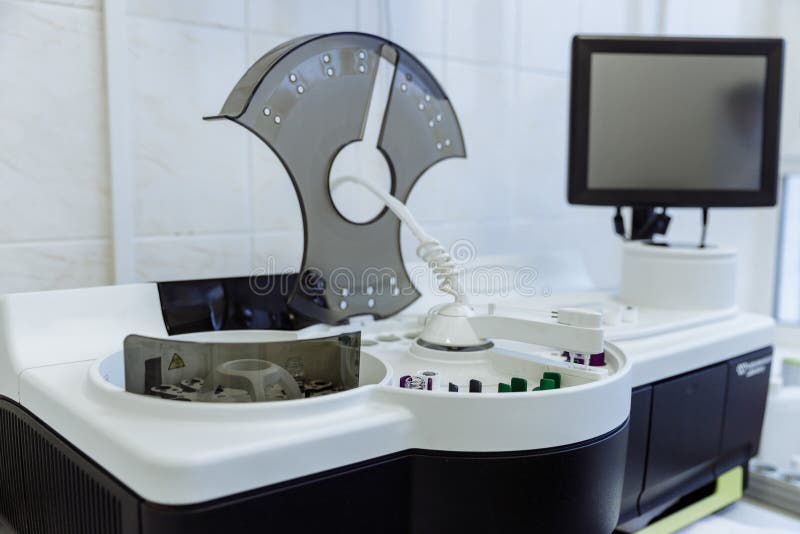 Analyzer Coagulometer ACL Elite Pro in the Laboratory. Medical ...