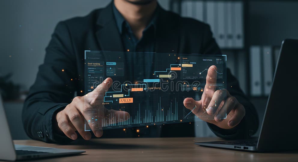 Analyzing Business Data with Augmented Reality Display for Strategy and ...