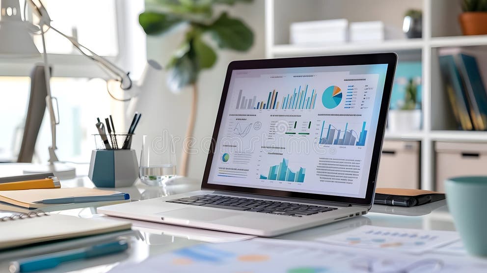 Analyzing Business Data, Charts, Graphs, and Key Performance Indicators ...