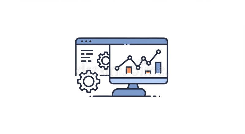 Web Analytics Dashboard stock photo. Image of dashboard - 367434008