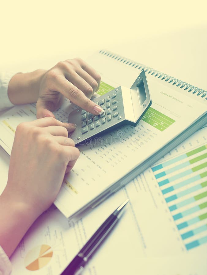 Analyzing Business Data stock photo. Image of finances - 15344196