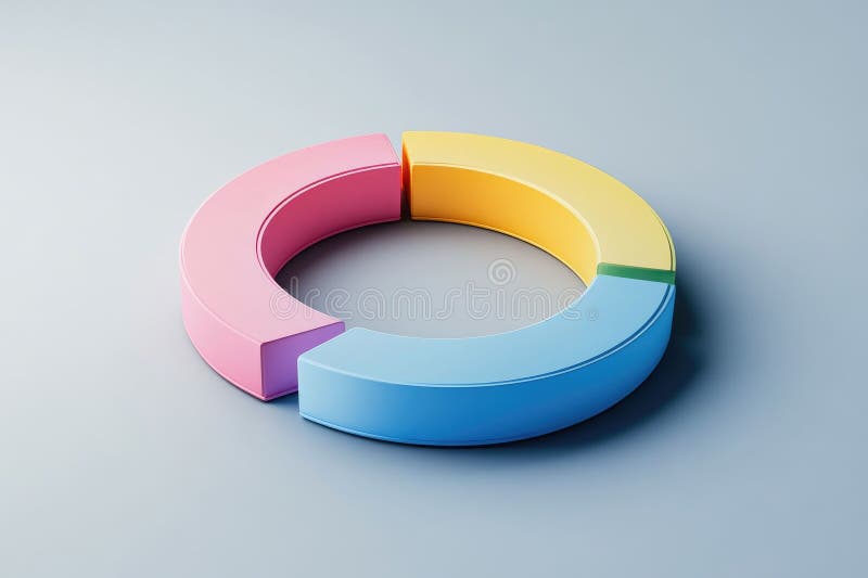 Colorful Doughnut Chart Stock Illustrations – 81 Colorful Doughnut ...