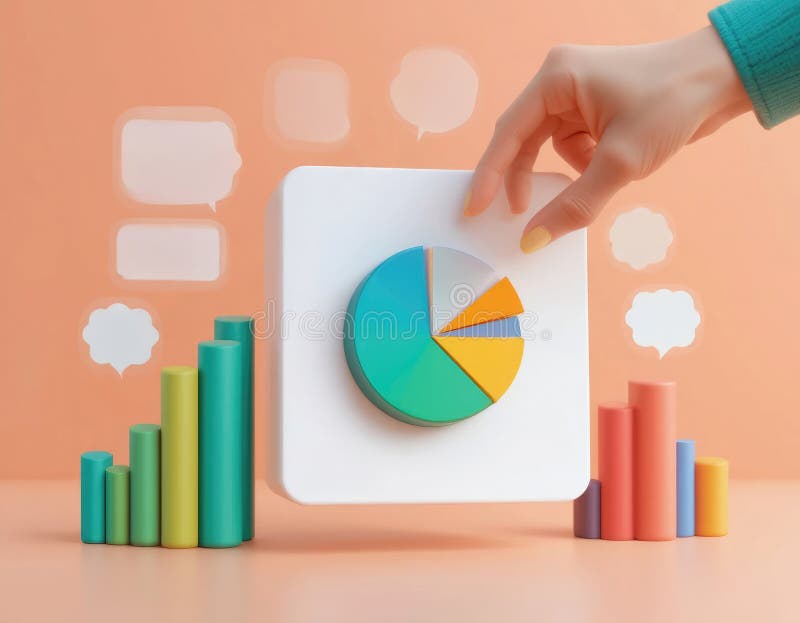 Analyzing Colorful Pie Chart and Bar Graphs with Hand Interaction ...
