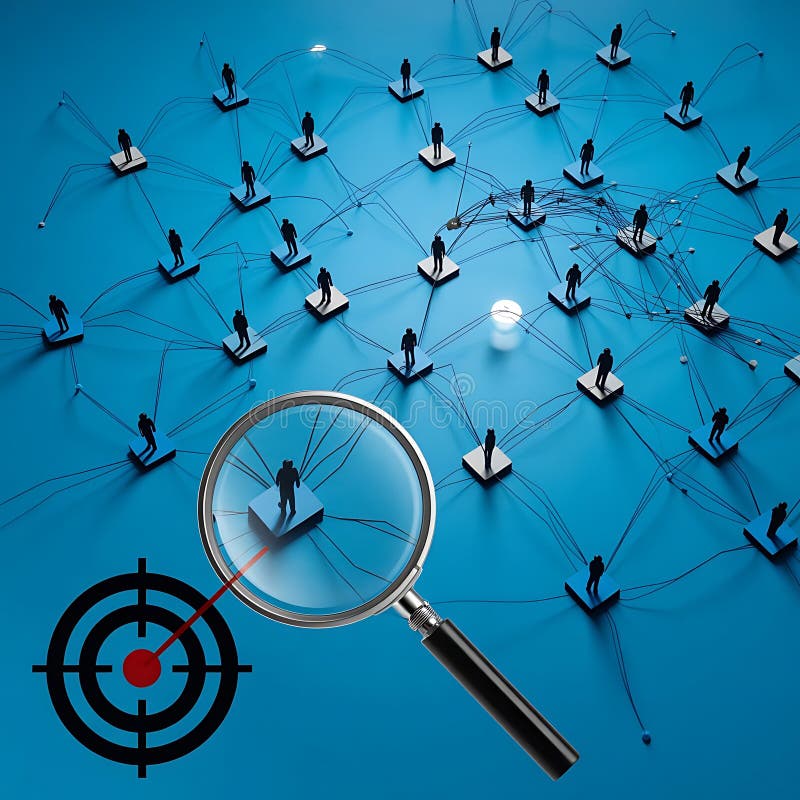 Analyzing Connections and Targeting in a Network of People with ...