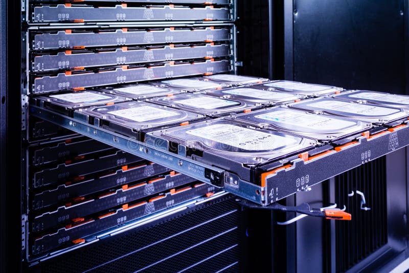 Analyzing Corrupted Data Inside Damaged Hard Disk Cluster Stock Photos ...