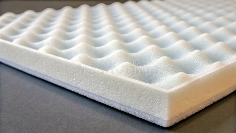 Analyzing Cross Section of High Density Foam Material Laboratory Image ...