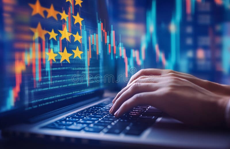 Analyzing Customer Satisfaction Data on a Laptop, a Business Individual ...