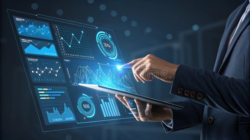 Analyzing Data Analytics Dashboard Business Intelligence Charts Graphs ...