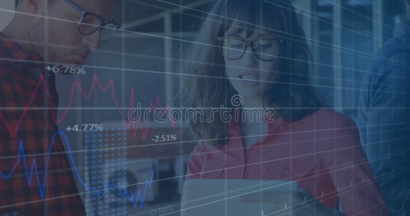 Analyzing Data with Financial Graphs, Business Professionals ...