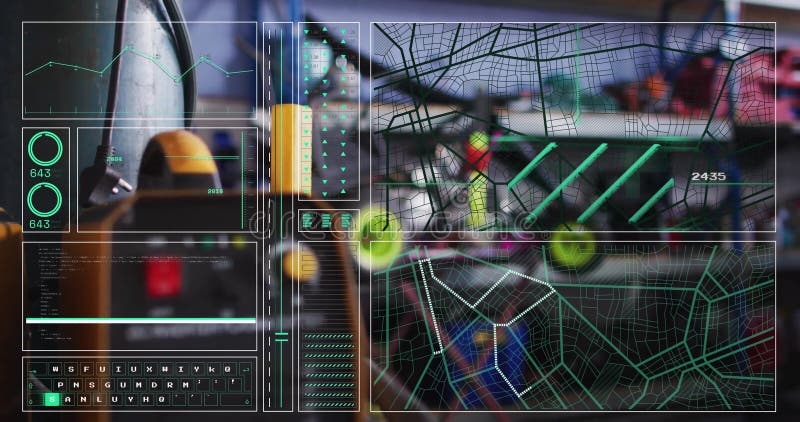 Analyzing Data Graphs and Network on Digital Interface with Animation ...