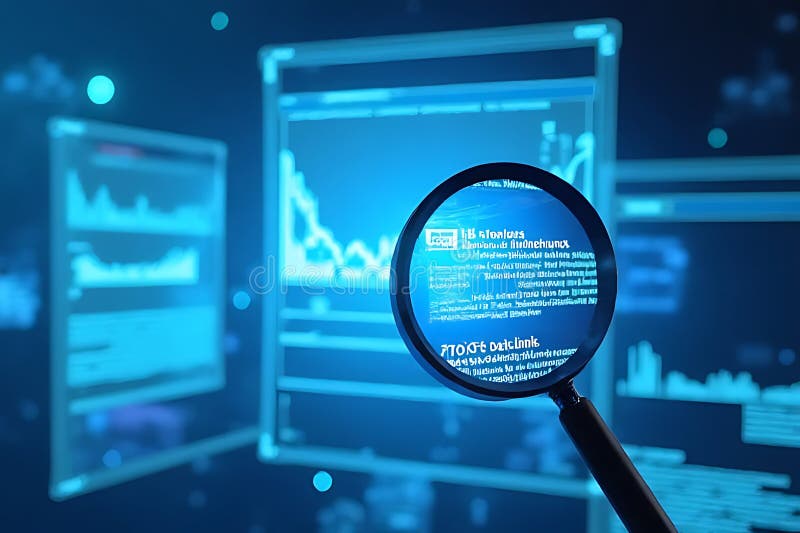 Analyzing Data Trends with Magnifying Glass Digital Workspace ...