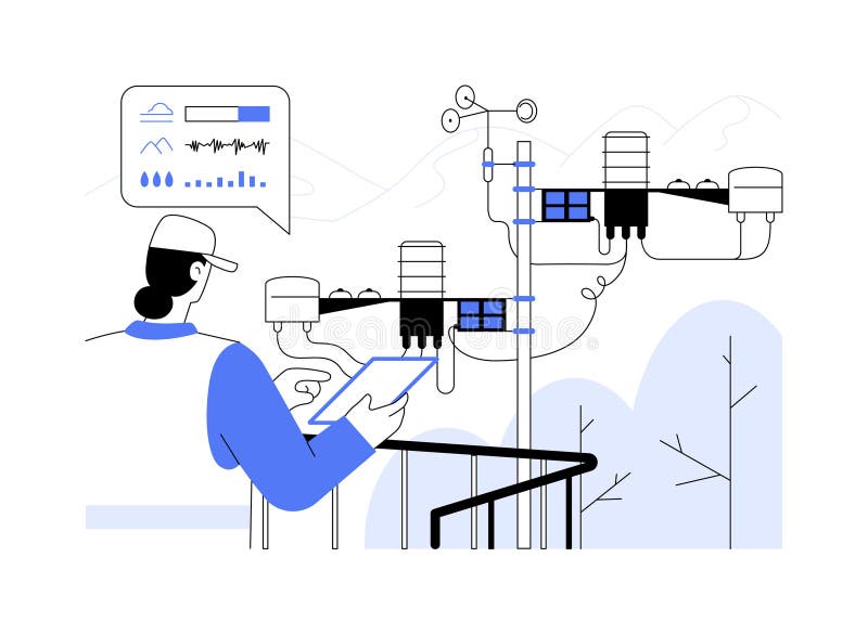 Environmental Sensors Stock Illustrations – 364 Environmental Sensors ...