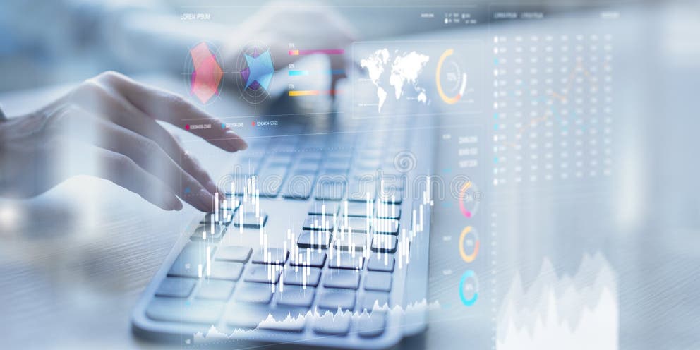 Analyzing Financial Data Trends with Interactive Digital Visualization ...