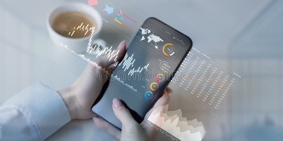 Analyzing Financial Data Trends with Interactive Digital Visualization ...