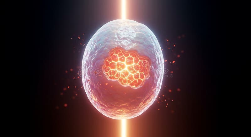 Analyzing Microscopic Cell Structure with Glowing Internal Details ...