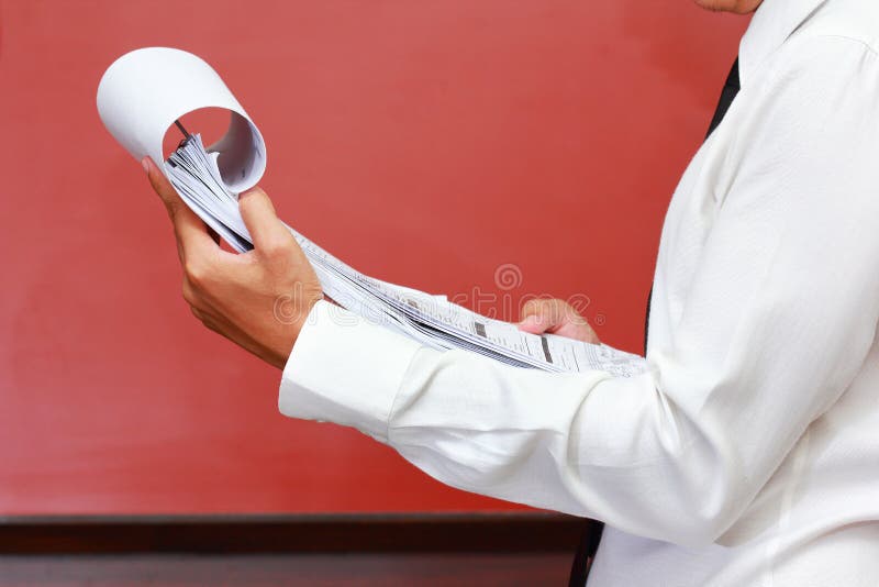 Analyzing paper work stock photo. Image of paperwork - 26231100