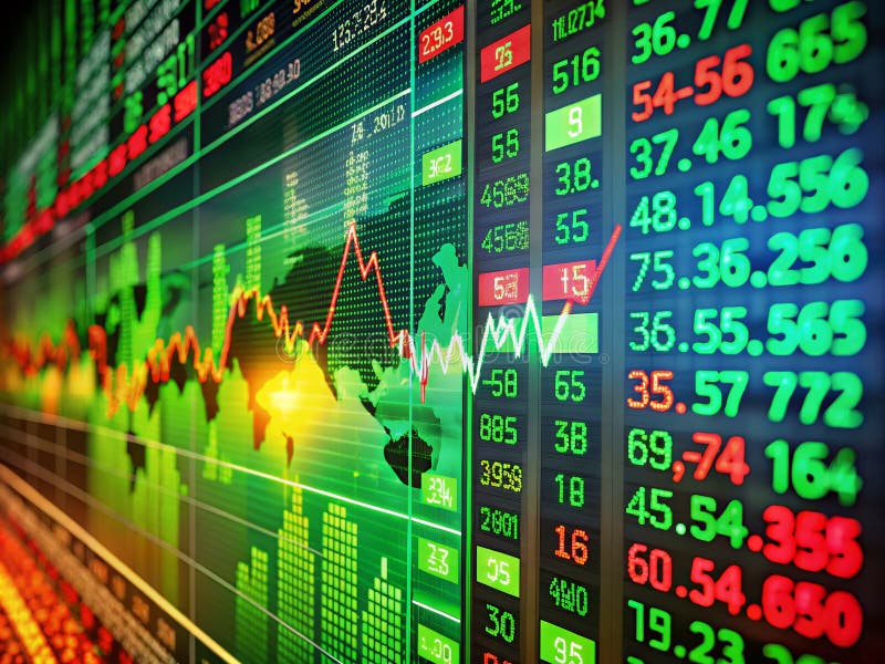 Analyzing Stock Market Volatility a Visual Representation of Green and ...