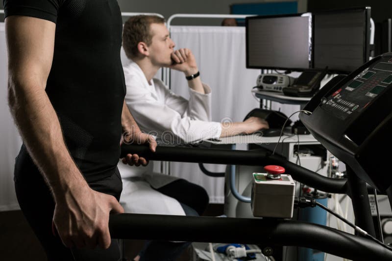 Analyzing the test results stock image. Image of strength - 71708341