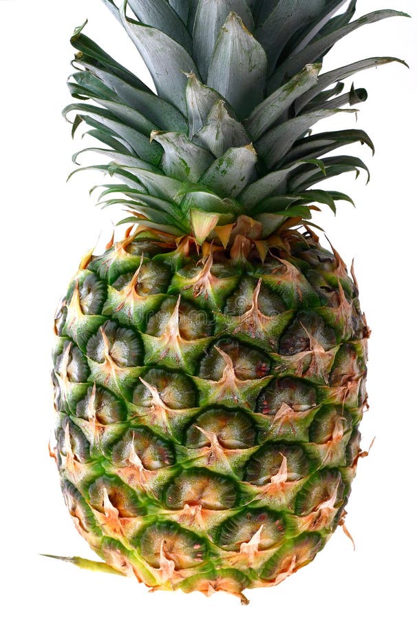 Ananas stockfoto. Bild von betrieb, essen, diät, getrennt - 11701880