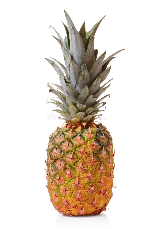 Ananas stockfoto. Bild von getrennt, nachtisch, nahrung - 4158264