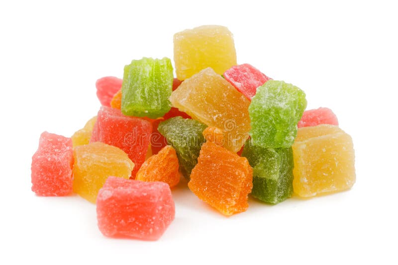 Ananas candito fotografia stock. Immagine di verde, bianco - 16807582