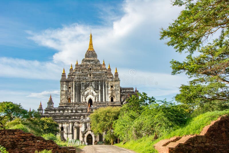 Ananda Phaya Temple in Bagan, Myanmar Editorial Stock Photo - Image of ...