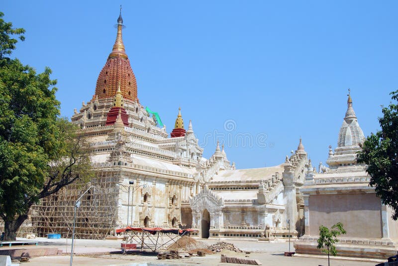 Ananda Phaya Temple stock image. Image of burma, buddhism - 58045357