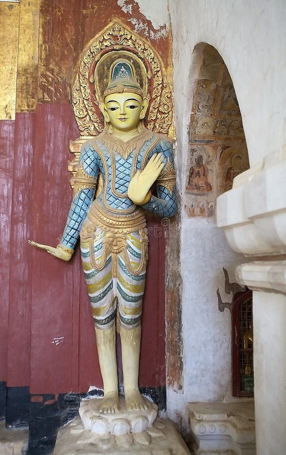 Ananda Temple in Bagan, Myanmar Stock Photo - Image of buddhist, asia ...
