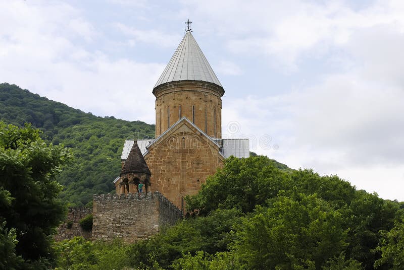 Ananuri fortress stock photo. Image of landscape, monastery - 67781338