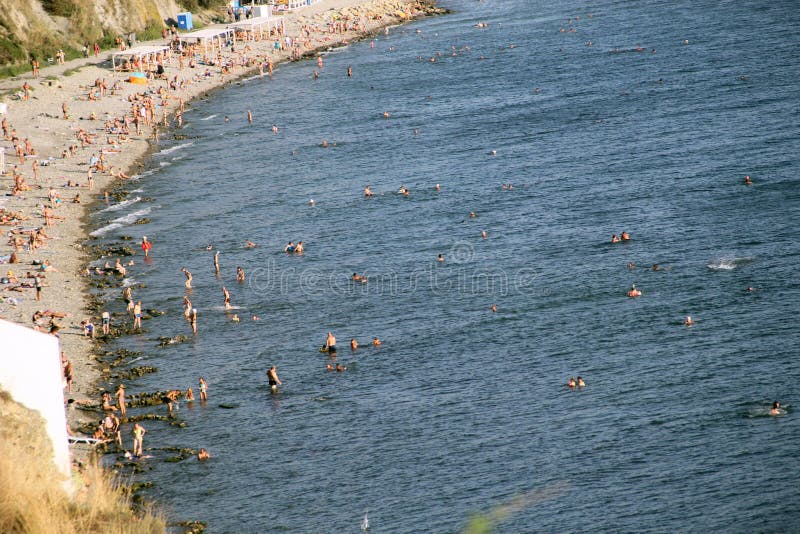 Anapa / August 27, 2019: on the Beach Editorial Photography - Image of ...