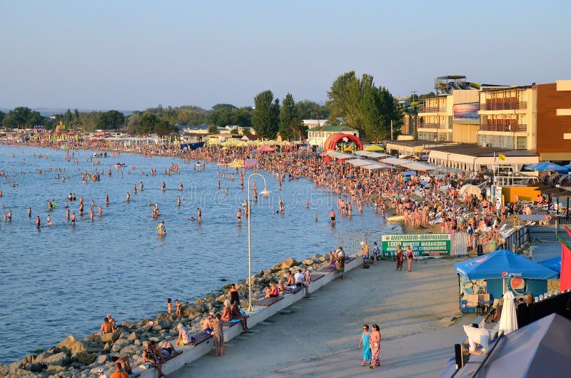 Anapa, Rússia imagem de stock editorial. Imagem de costa - 58906989