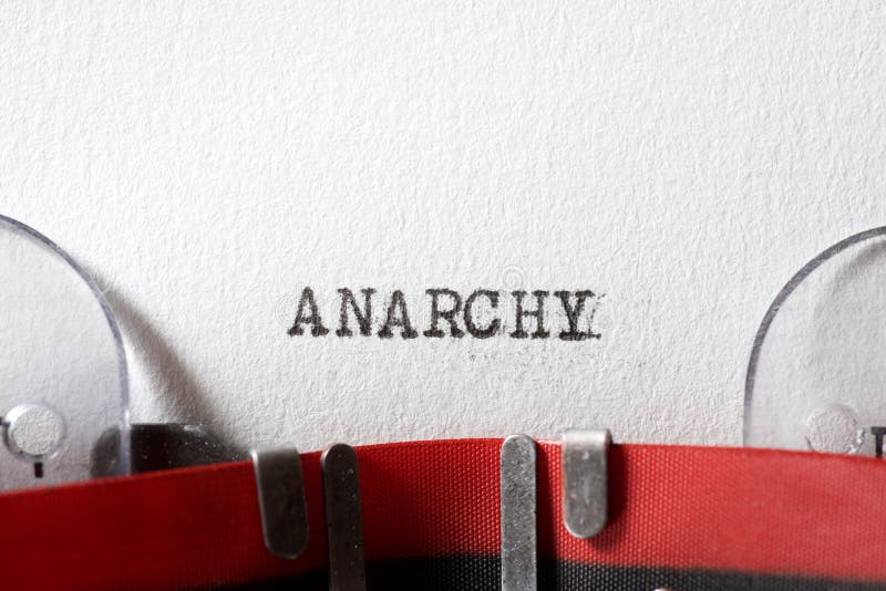 Anarchy concept view stock photo. Image of antisocial - 196874774