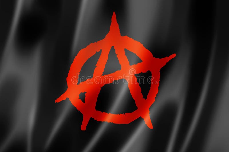 Anarchy flag stock vector. Illustration of anarchistic - 17020730