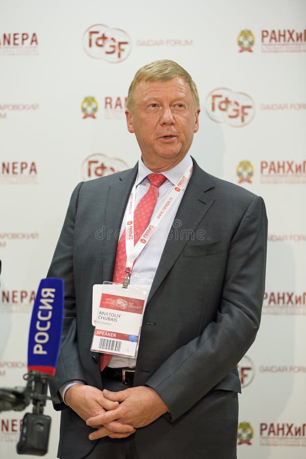 Anatoly Chubais foto editorial. Imagen de famoso, hombre - 84136011