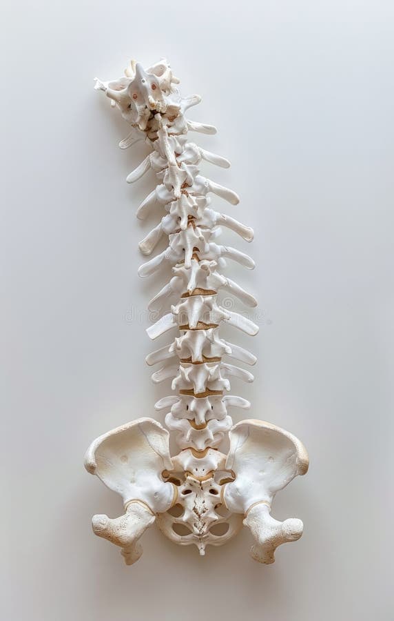 Anatomical Image : Visual of Spine, Intricate Structure and Alignment ...