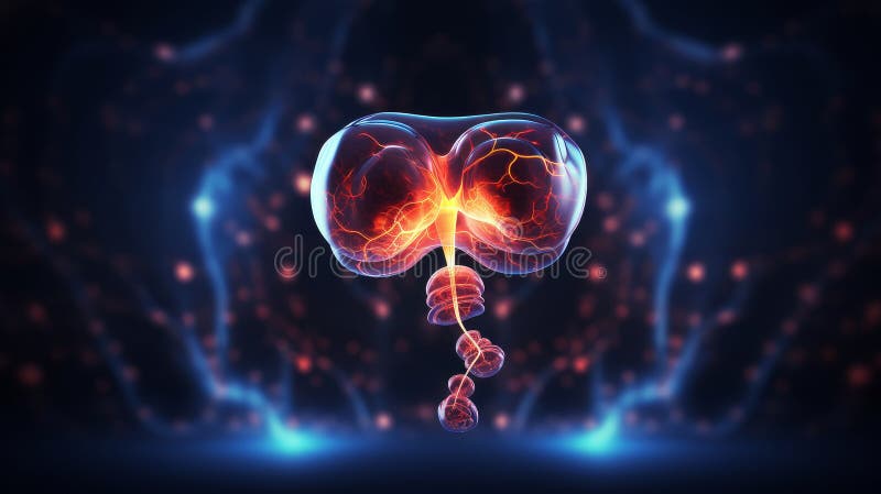 Anatomical Model of the Human Body and Organs. Part of a Human Body ...