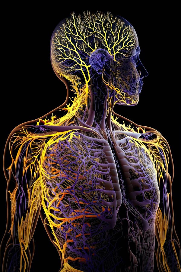 Anatomical Structure of Human Body of Biological Robot of Future with ...