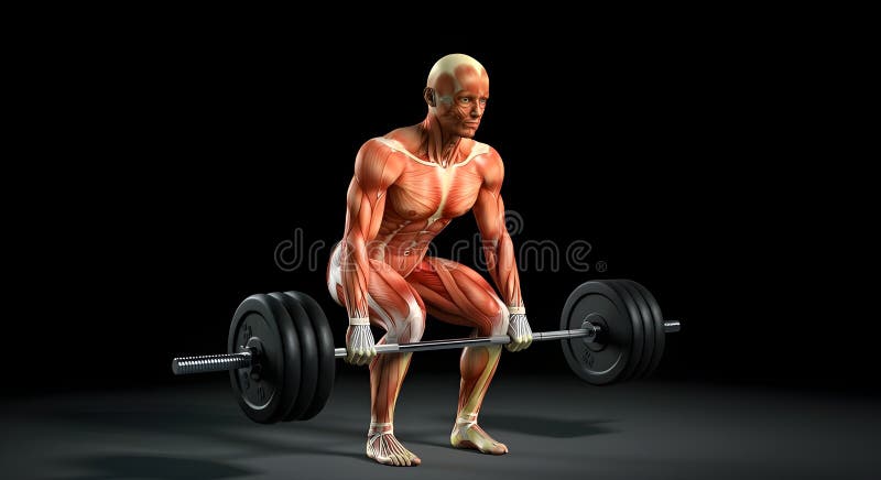 Anatomical Visualization of Human Muscles during Deadlift Exercise ...