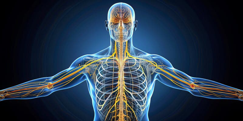 An Anatomical Visualization Showcasing the Beauty of the Nervous System ...