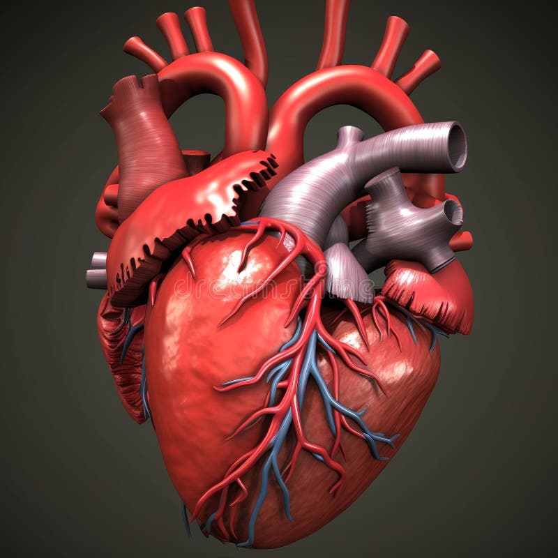 Anatomically Correct Heart Stock Illustrations – 69 Anatomically ...